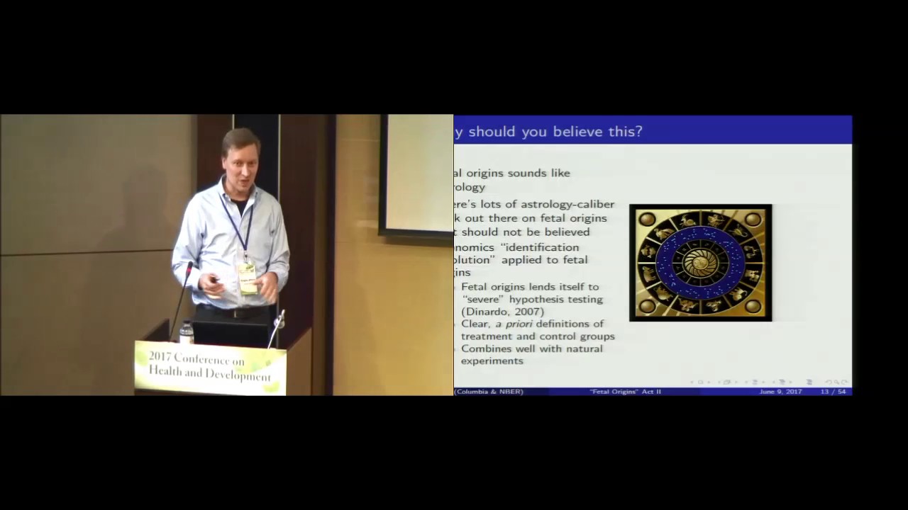 H&D2017 - Academia Sinica: Douglas Almond - YouTube