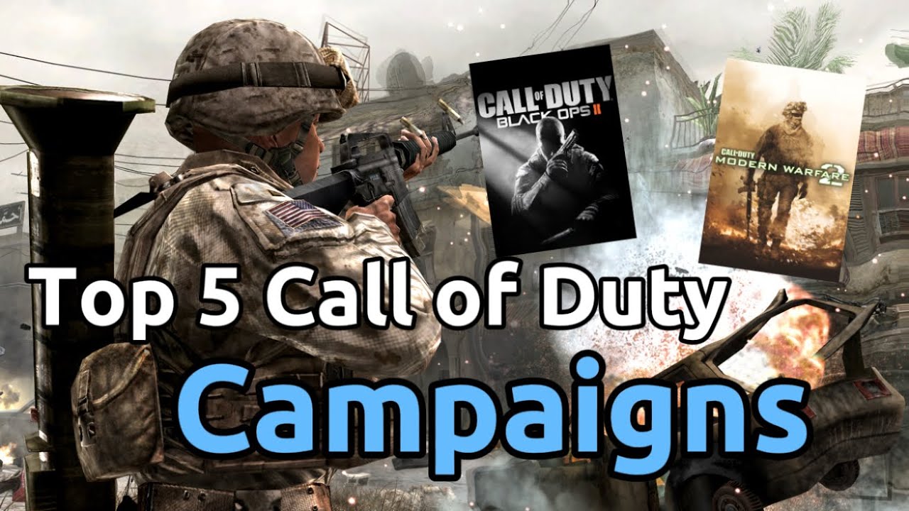 Ranking the Top 5 Best Call of Duty Campaigns - YouTube