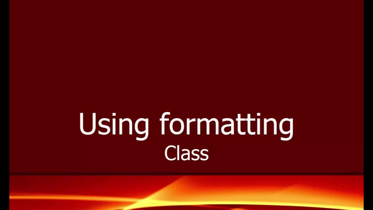 Formatting A Worksheet In Excel YouTube formatting-a-worksheet-in-excel-youtube