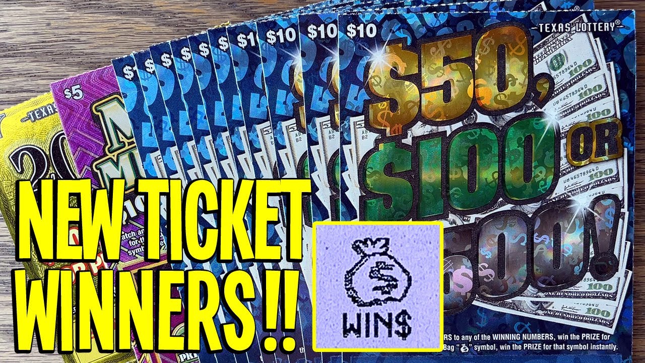 NEW TICKET WINNERS!! 10X $50, $100 OR $500! 💵 $170 TEXAS LOTTERY ...