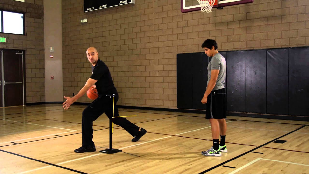 Dribble Stick: 1 Dribble Over-Over Behind Back - YouTube
