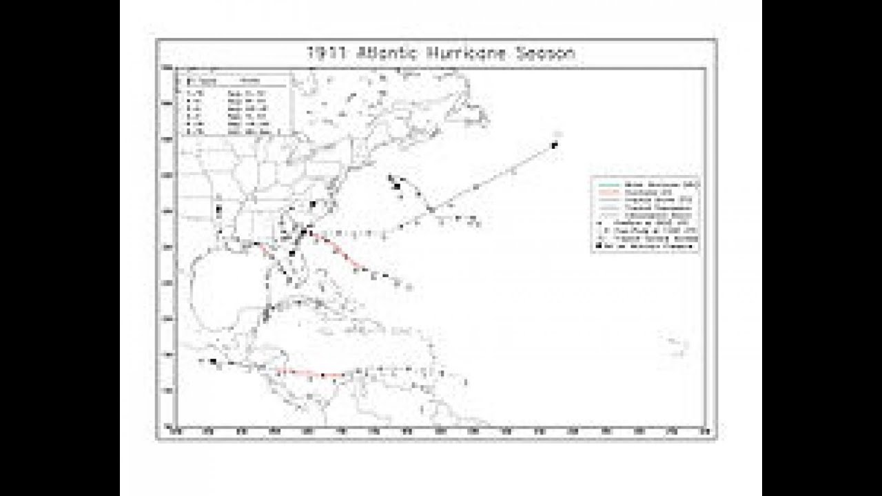 Atlantic hurricane reanalysis project - YouTube
