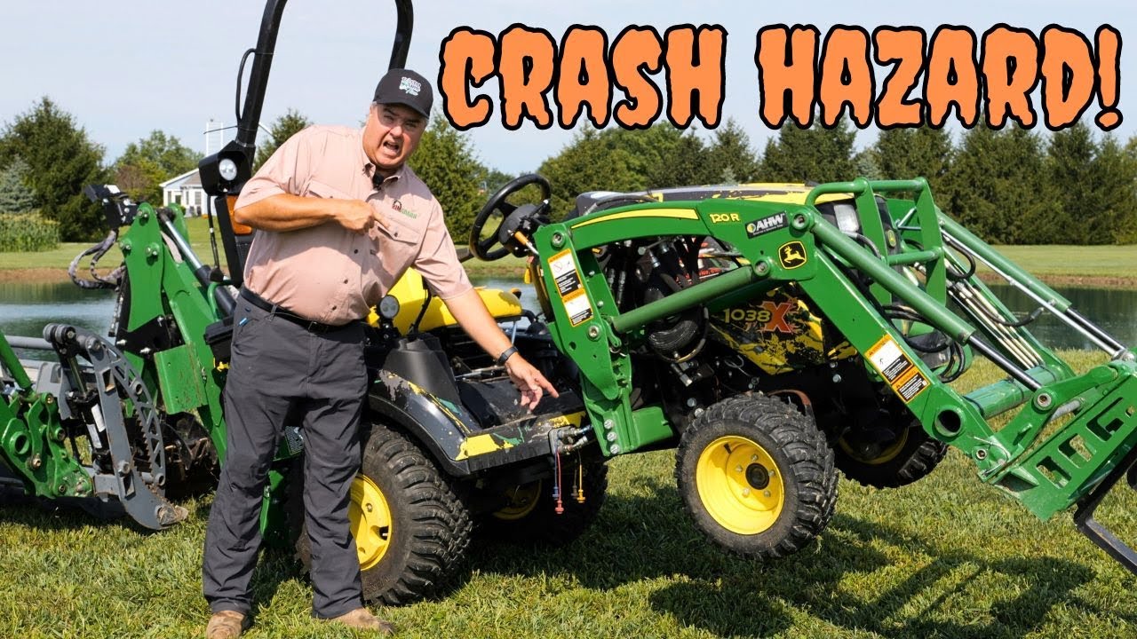 Deere Says "STOP USING YOUR TRACTOR" - YouTube