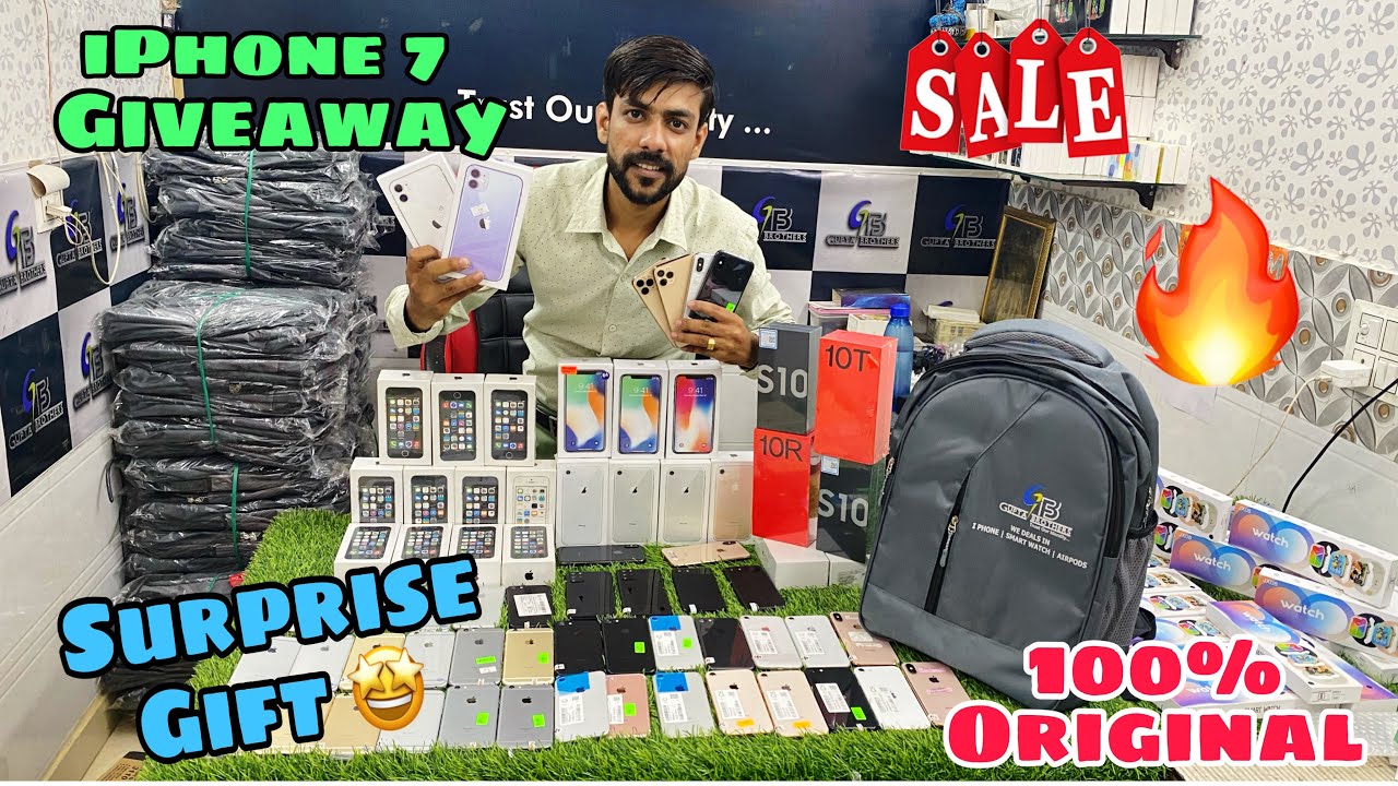 Giveaway iPhone 7 🎁 5X,Free Surprise Gift Every Order,Box Pack iPhone 📱 ...