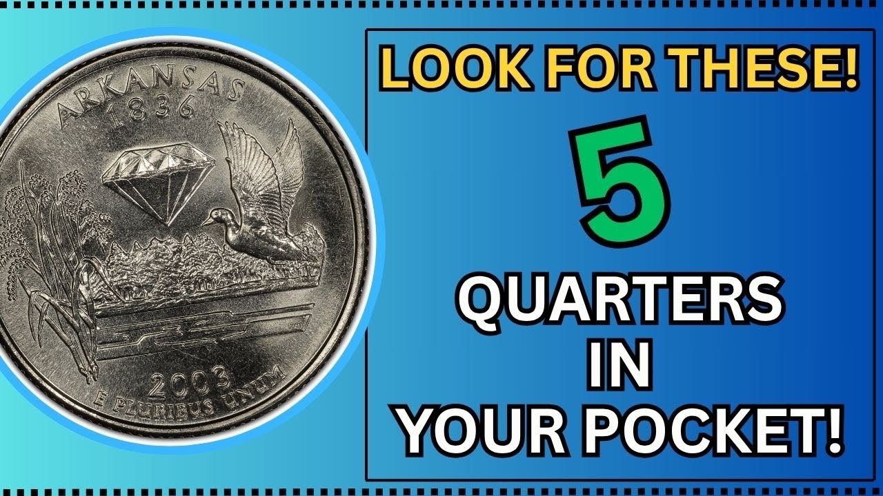 CHECK YOUR POCKETS! 💰 These 5 Quarters Are Worth BIG Money - YouTube