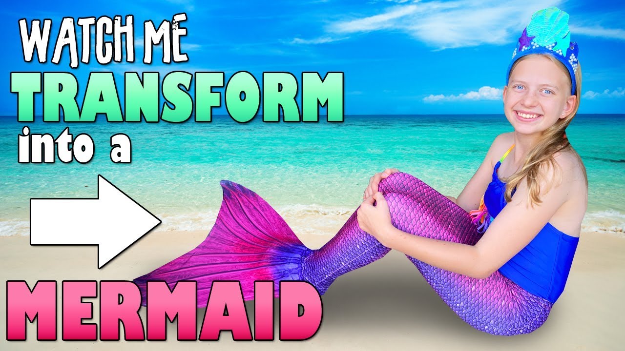 Mermaid Transformation! - YouTube