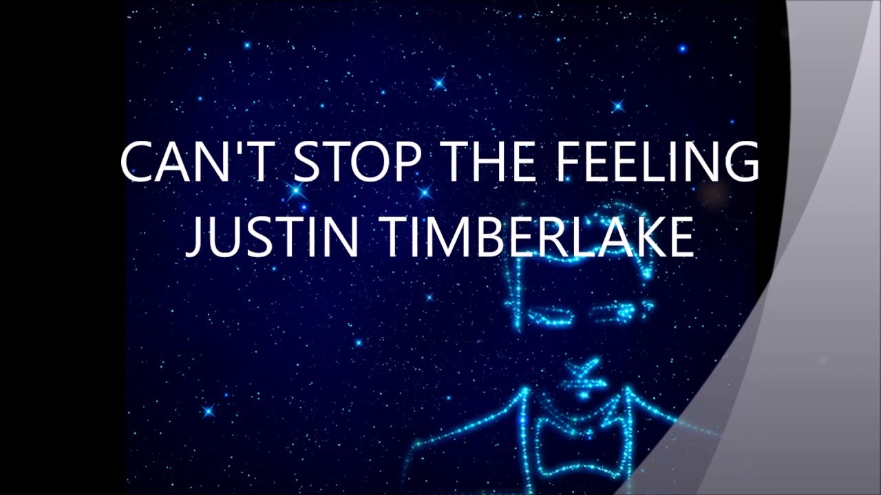 Justin Timberlake - Can't Stop the Feeling (Lyrics) HD - YouTube