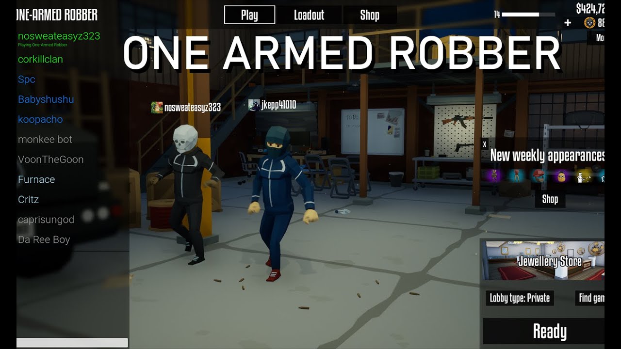 2 Idiots Play One Armed Robber - YouTube