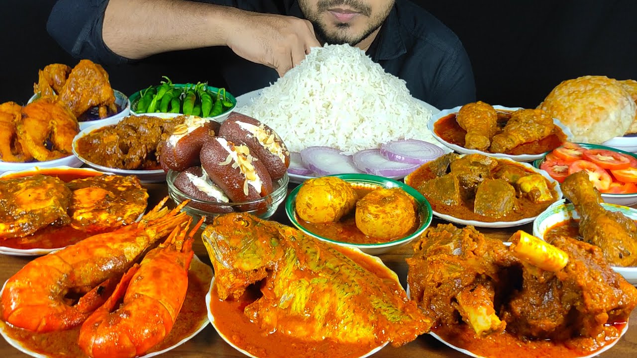 EATING MUTTON CURRY,MUTTON LIVER,PRAWN,CHICKEN CURRY,CHICKEN LIVER,EGG ...