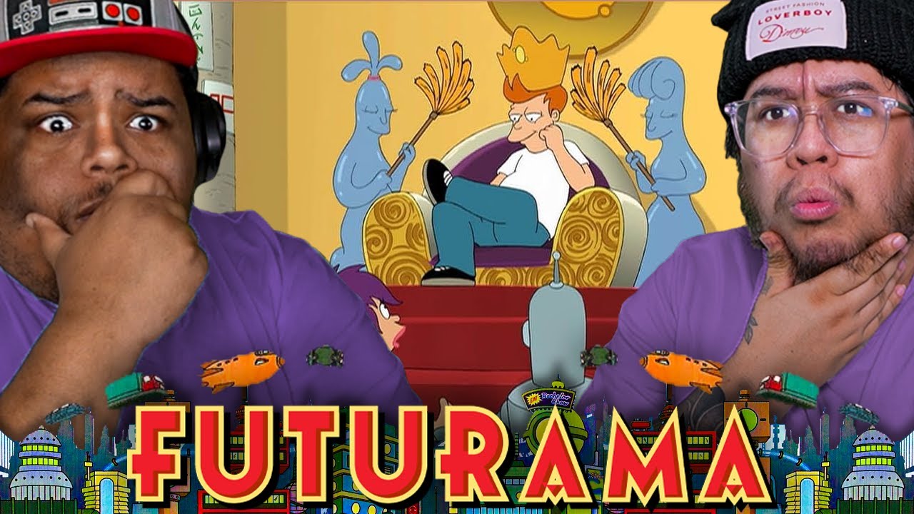 Futurama 1x7 "My Three Suns" REACT - YouTube