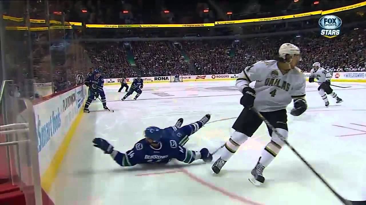 Ryan Garbutt big hit on Alexandre Burrows - Dual Feed. Feb 15th 2013 ...