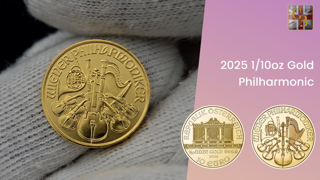 2025 1/10oz Philharmonic Gold Coin: Perfect for Your Bullion Collection ...