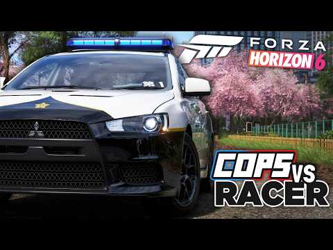 Neben der Spur und dennoch voll auf Kurs 😁 COPS vs RACER 🚓 FORZA HORIZON 6 MULTIPLAYER