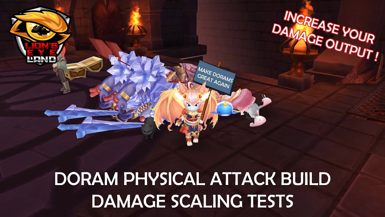 Doram Physical Attack Build Detailed Damage Scaling Tests [ Ragnarok ...
