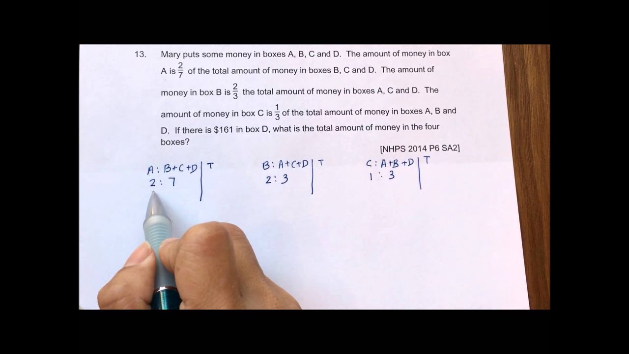 Maths Concept: Constant Total - YouTube