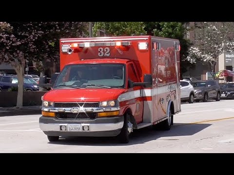 Pasadena Fire Dept. RA32 Responding - YouTube