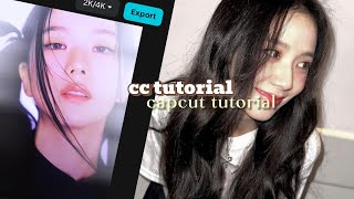 CAPCUT TUTORIAL - transparent watermark | Doovi