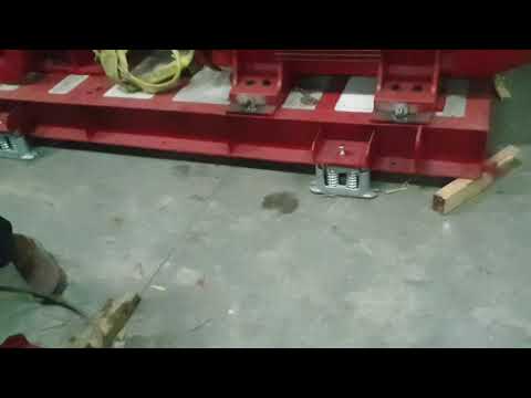 fire fighting - inertia block - spring mounting - YouTube