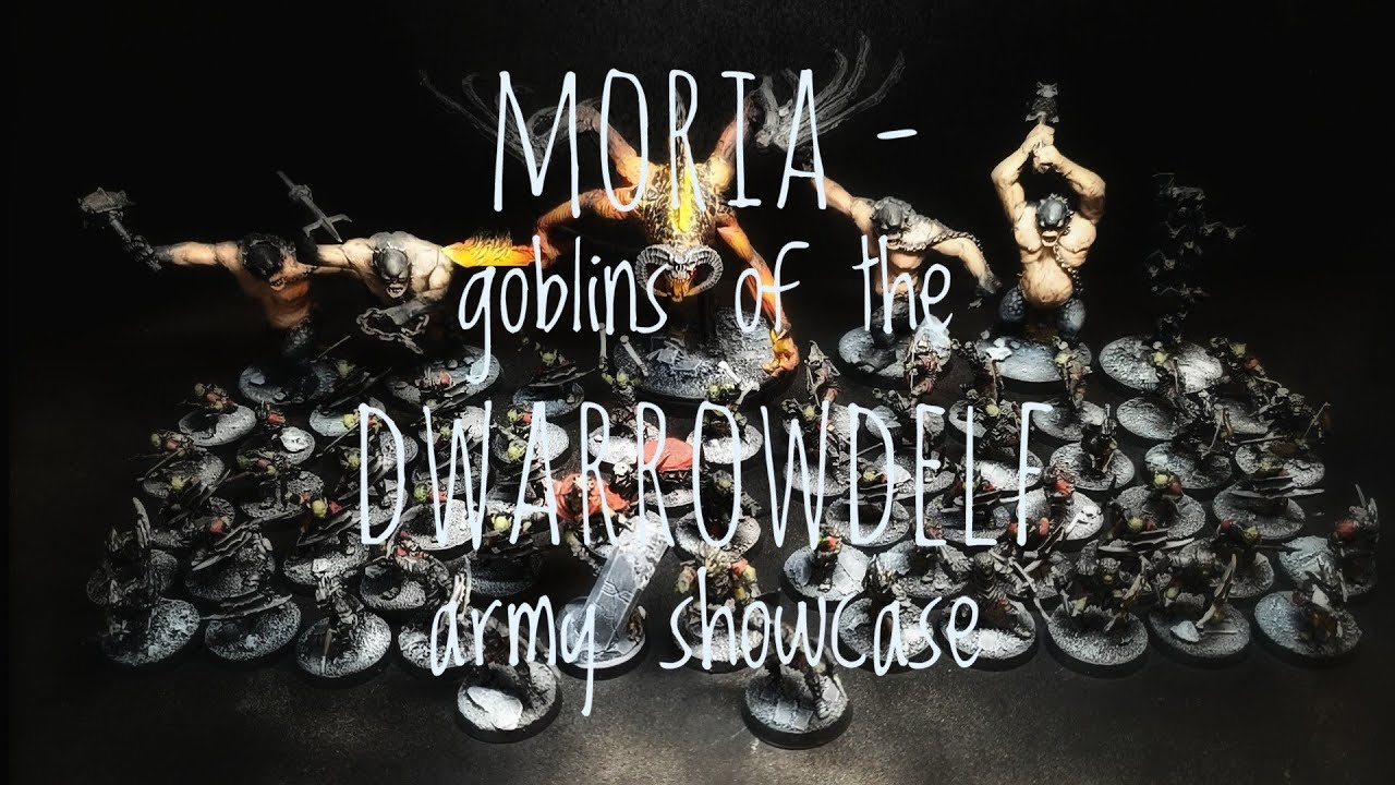 The Lord of the Rings army showcase : Moria goblins Middle Earth SBG ...