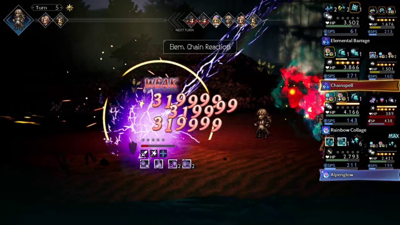 Octopath COTC GEP Rainbow Meta? Beating Mirgardi EX3 and other ...