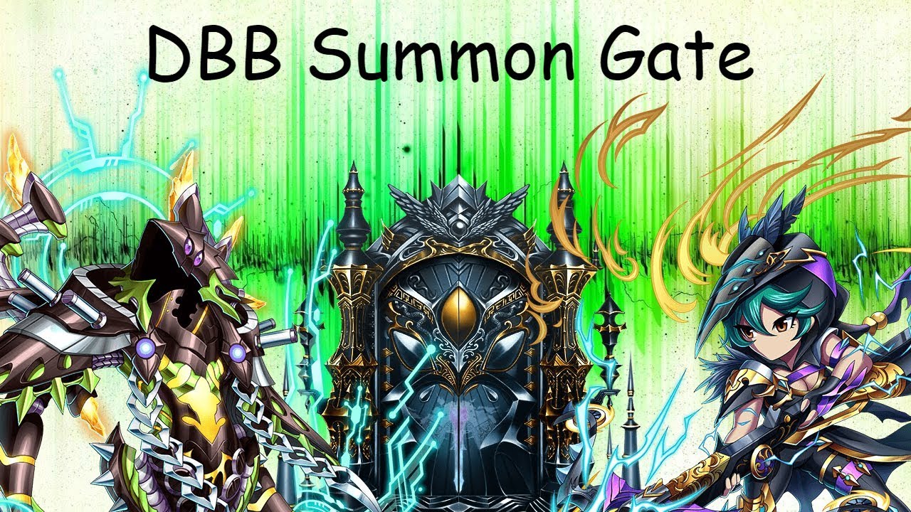 Brave Frontier DBB Summon Gate - YouTube