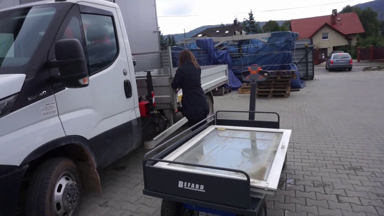 Transporter elektryczny, wózek BEFARD WAGON-jak przewozić bez wysiłku ...
