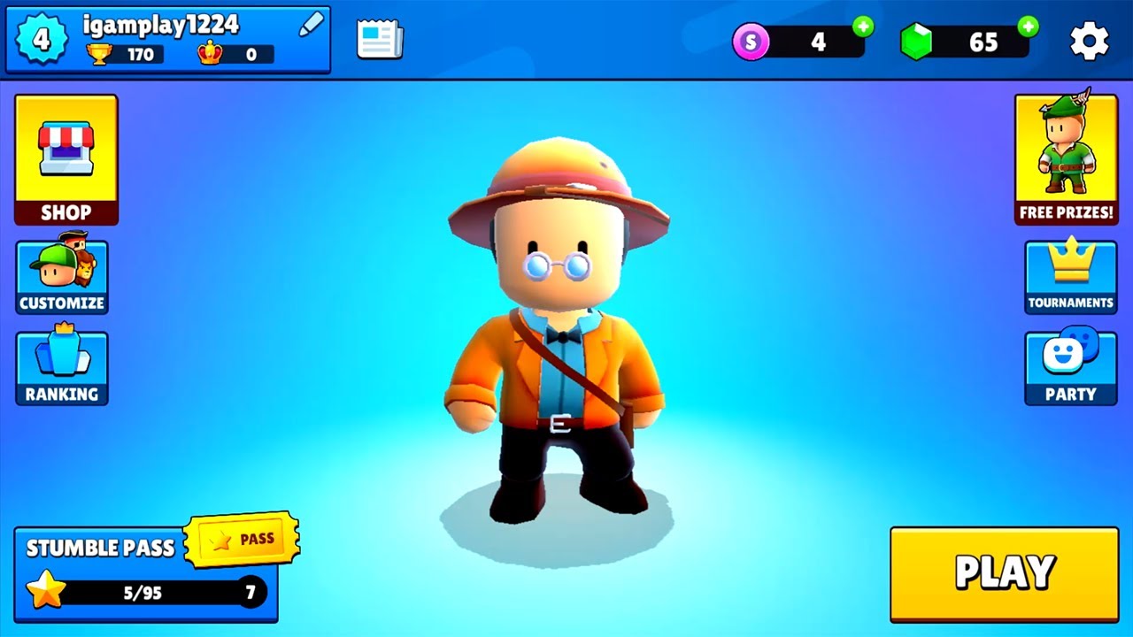 Stumble Guy‪s‬ - Gameplay Walkthrough (iOS, Android) - Part 1 - YouTube