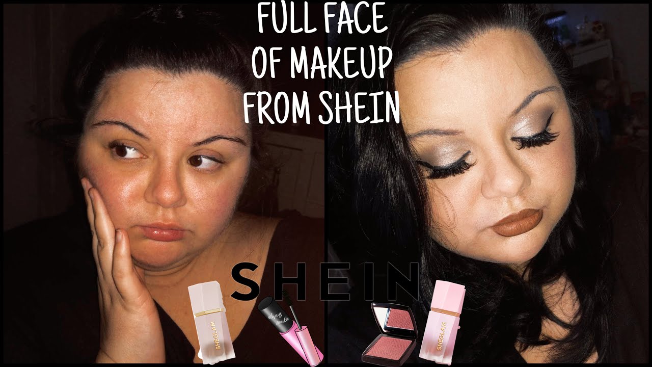 TRYING A FULL FACE OF MAKEUP FROM SHEIN !!! - YouTube