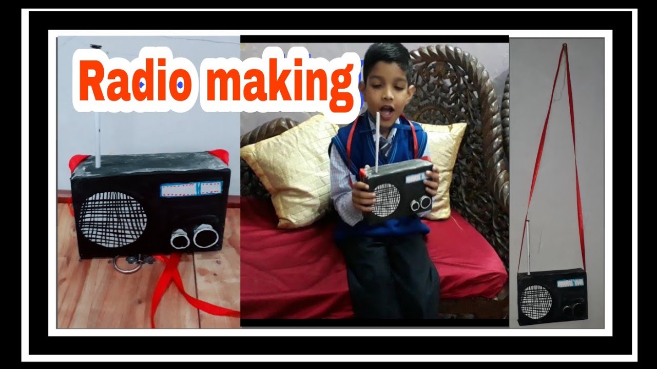 Radio making //How to make Radio// paper activity craft // best out of ...