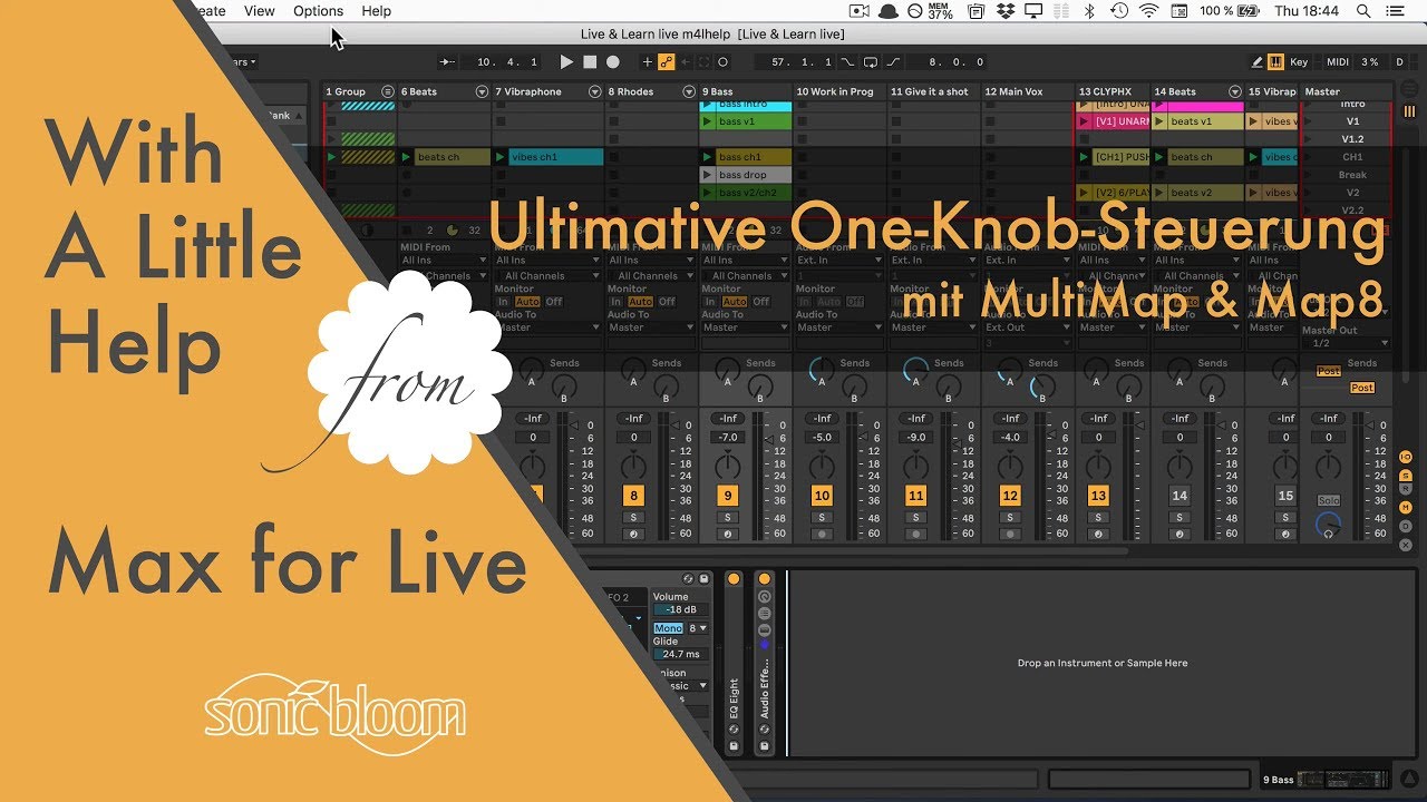 Ultimative One-Knob-Steuerung⎜With a Little Help from Max for Live ...