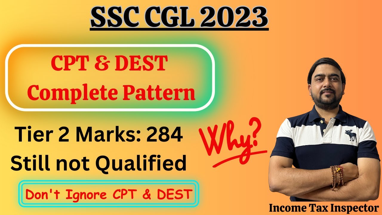 CPT and DEST for SSC CGL | SSC CGL CPT & DEST Test | #ssccgl #viral ...