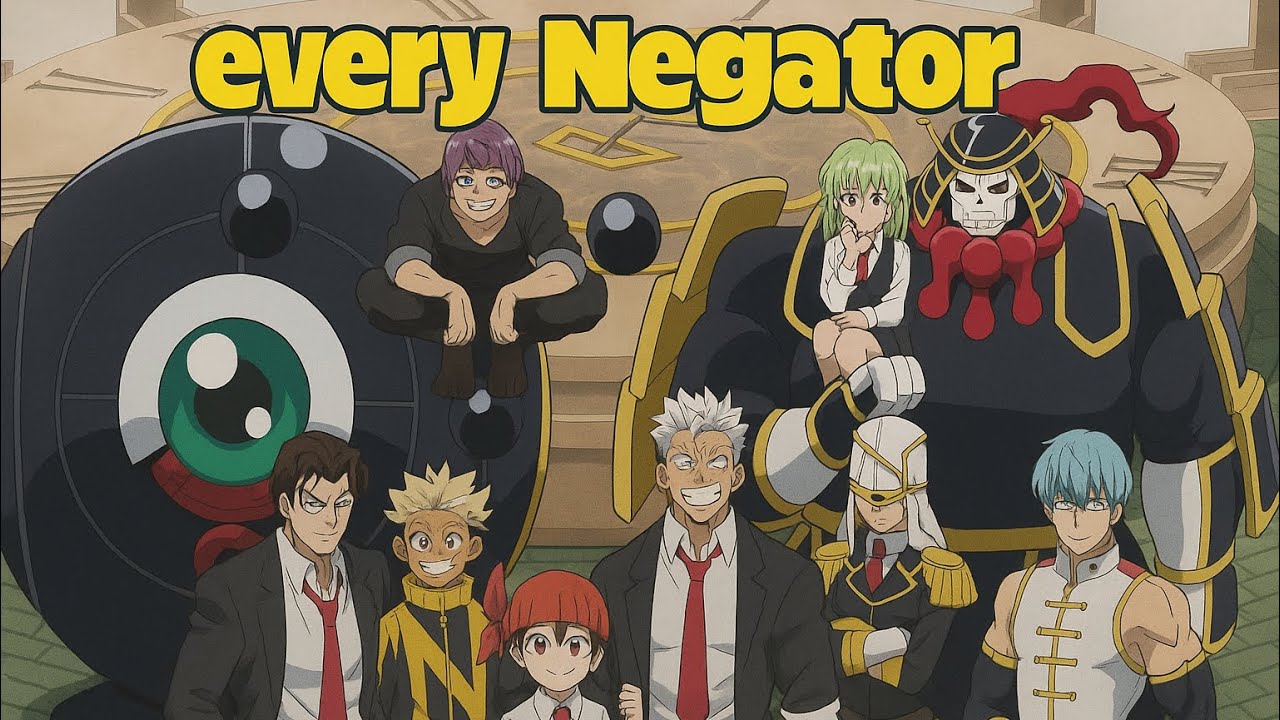 Every Negator In UNDEAD UNLUCK - YouTube