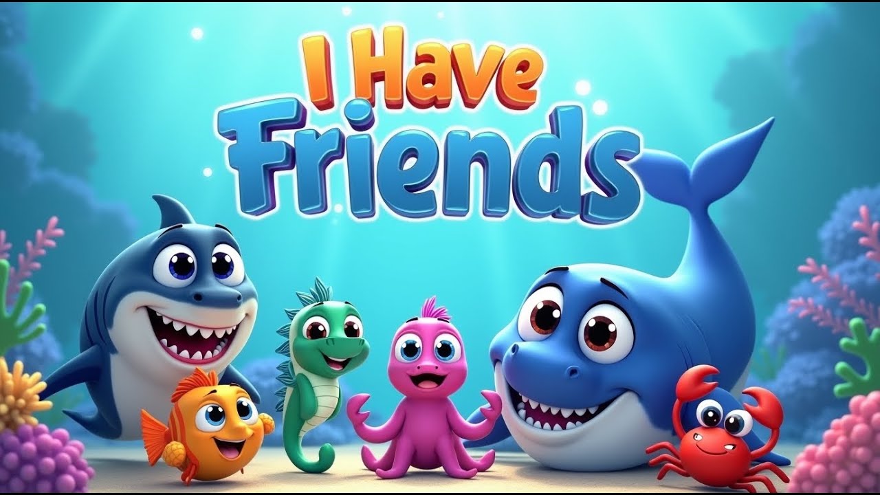 Sea Animals Song for Toddlers | Chomp, Zoom, Glub! | Fun Kids Rhyme ...