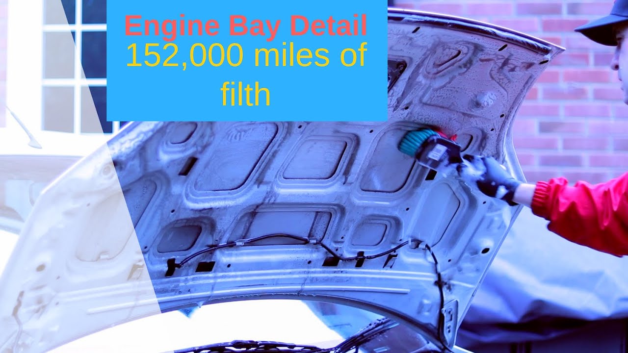 152,000 miles Ford fiesta Mk6 ST150 engine bay detail - YouTube