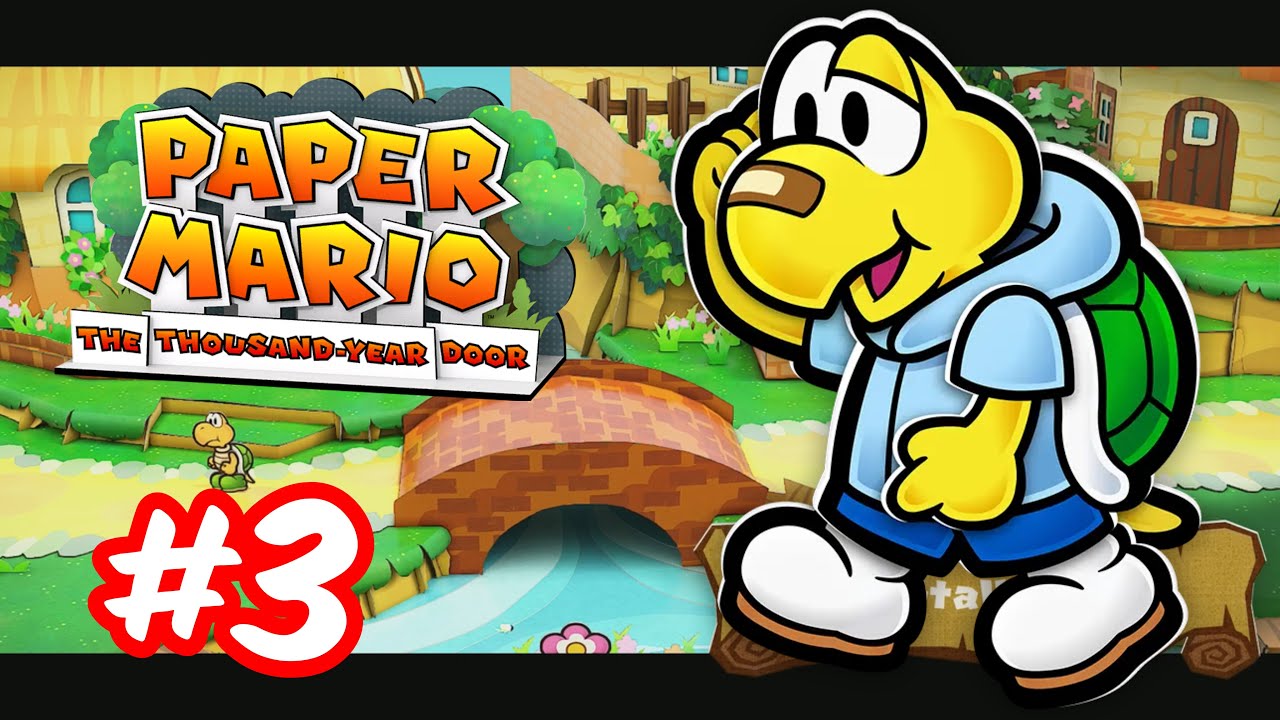 “Koops” Paper Mario the thousand your door gameplay walkthrough 3 with ...