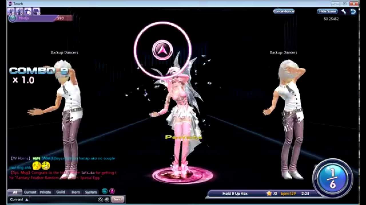 Touch! Online game 1 star Hold It Up Vox (129 bpm) - YouTube