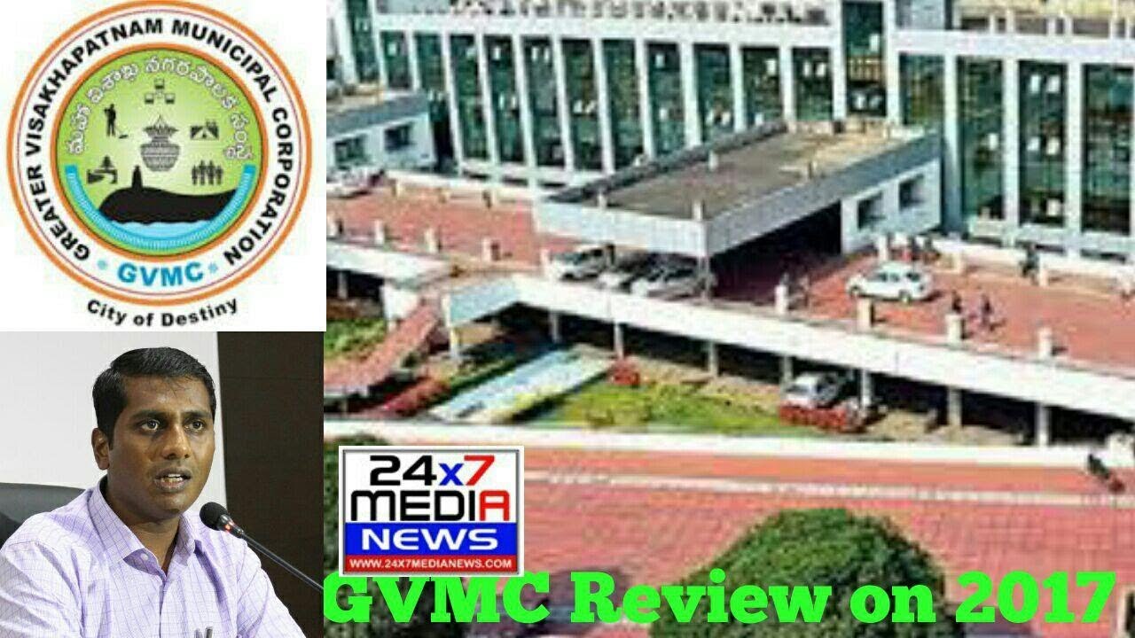 GVMC Commissioner M.Hari Narayanan Review on 2017 | 24x7 Media News ...