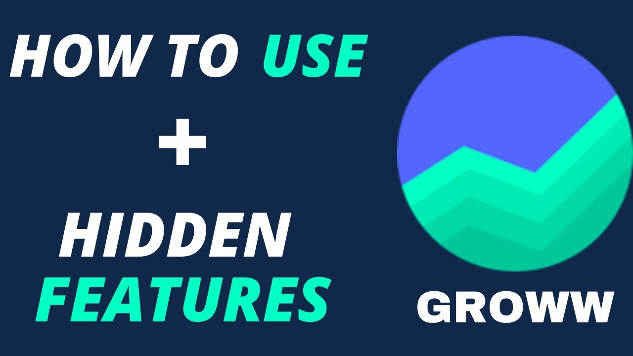 How To Use GROWW App | Hidden Features | Best App for Stock Market ...