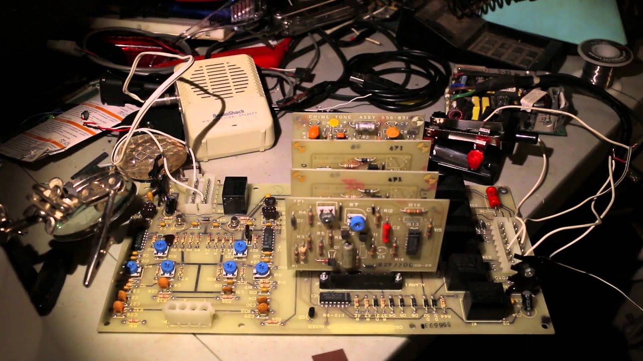 Simplex 2001 / 2120 voice evacuation tone generator! - YouTube