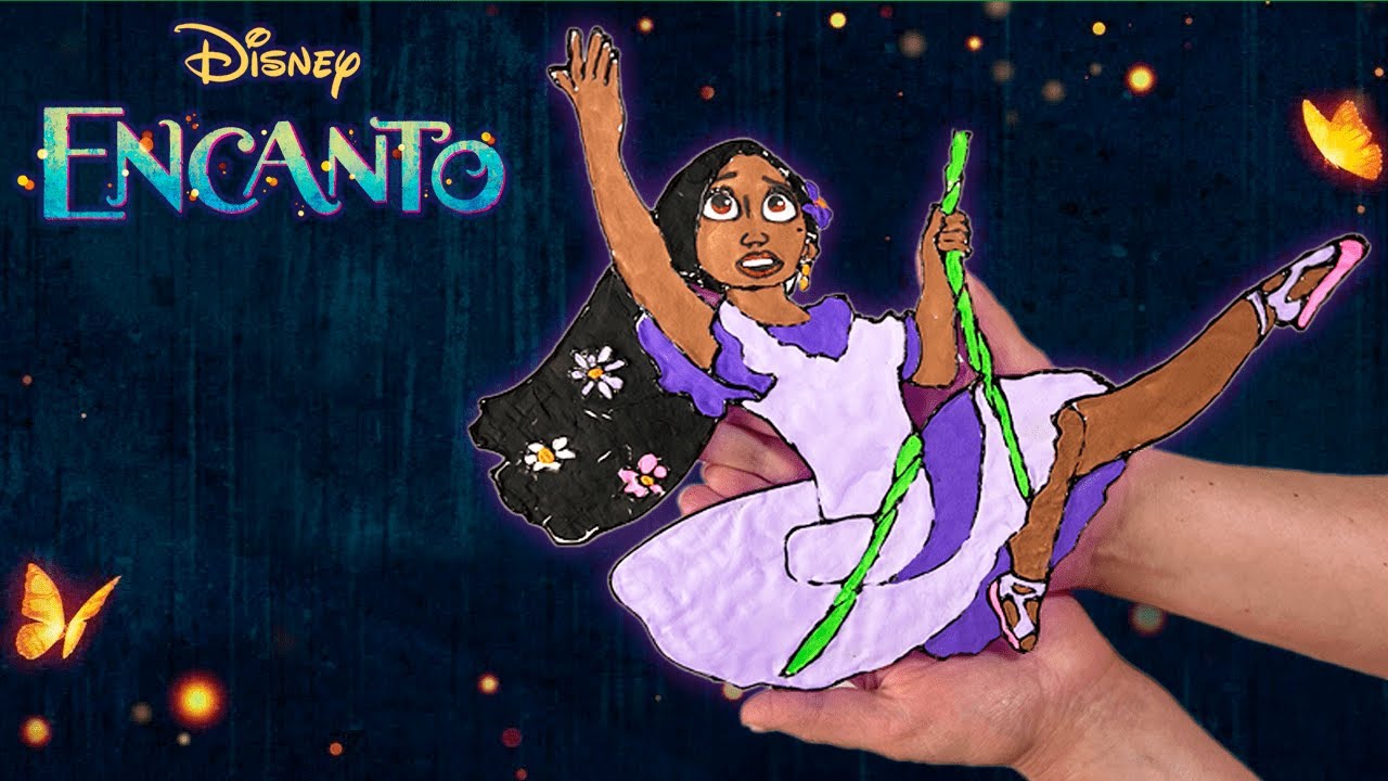 [ENCANTO] Making and Drawing Isabela Madrigal 3D Pen and Polymer Clay ...