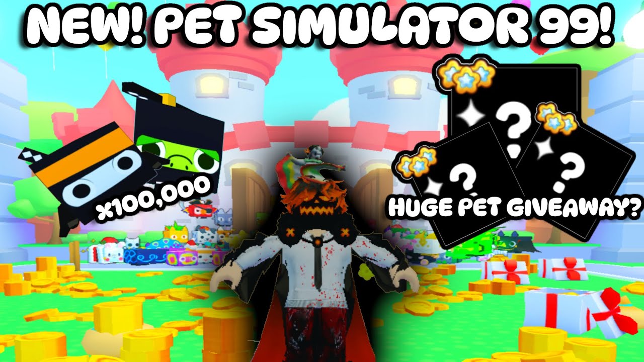 🔴 PET SIMULATOR 99 STREAM AND GIVEAWAYS! - YouTube