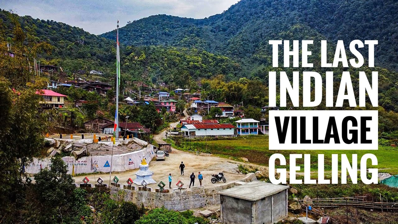 Exploring the Last Indian Village on the India-China Border || Gelling ...