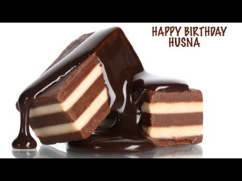Husna  Chocolate - Happy Birthday
