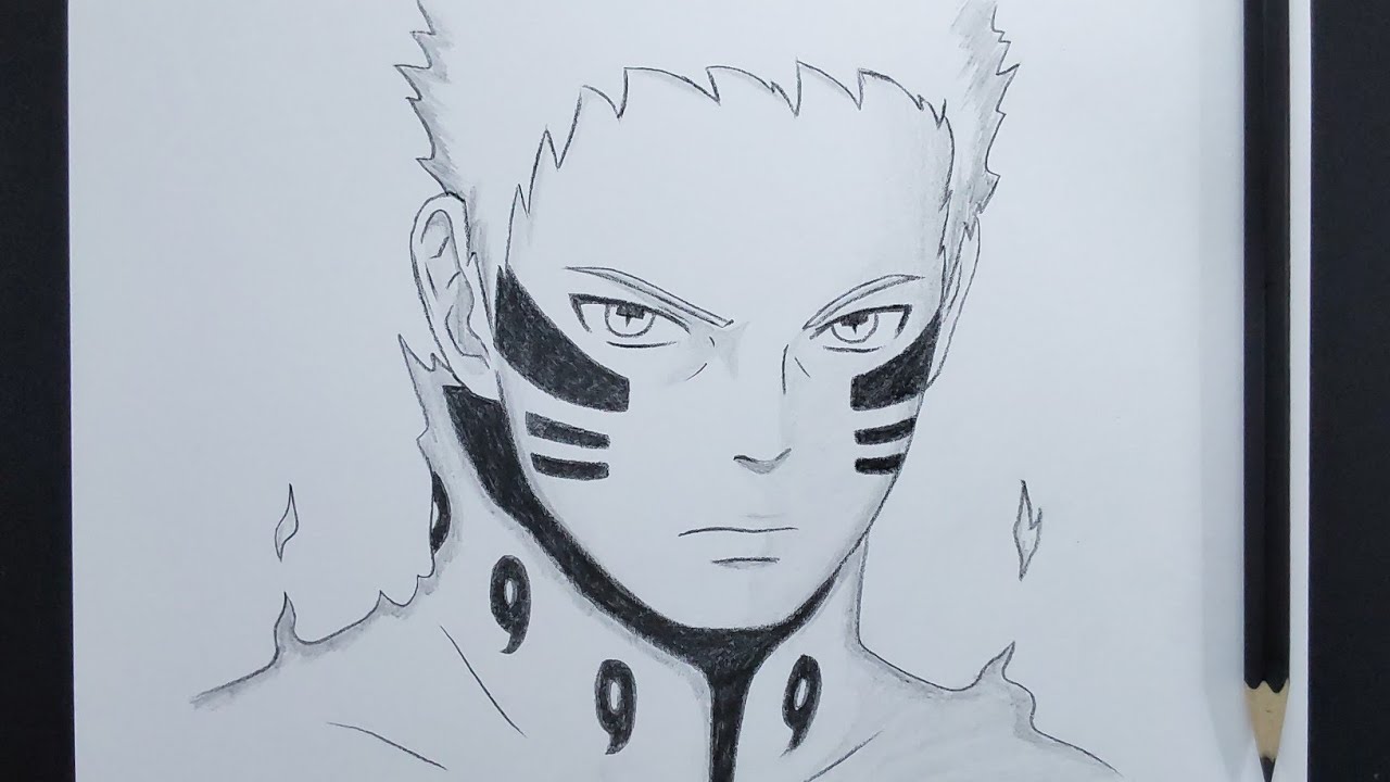How To Draw KCM Naruto Step By Step || Easy Naruto Drawing - YouTube