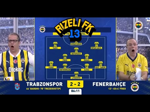 ts 2-3 FENERBAHÇE - FB TV GOL ANLARI - 17 MART 2024
