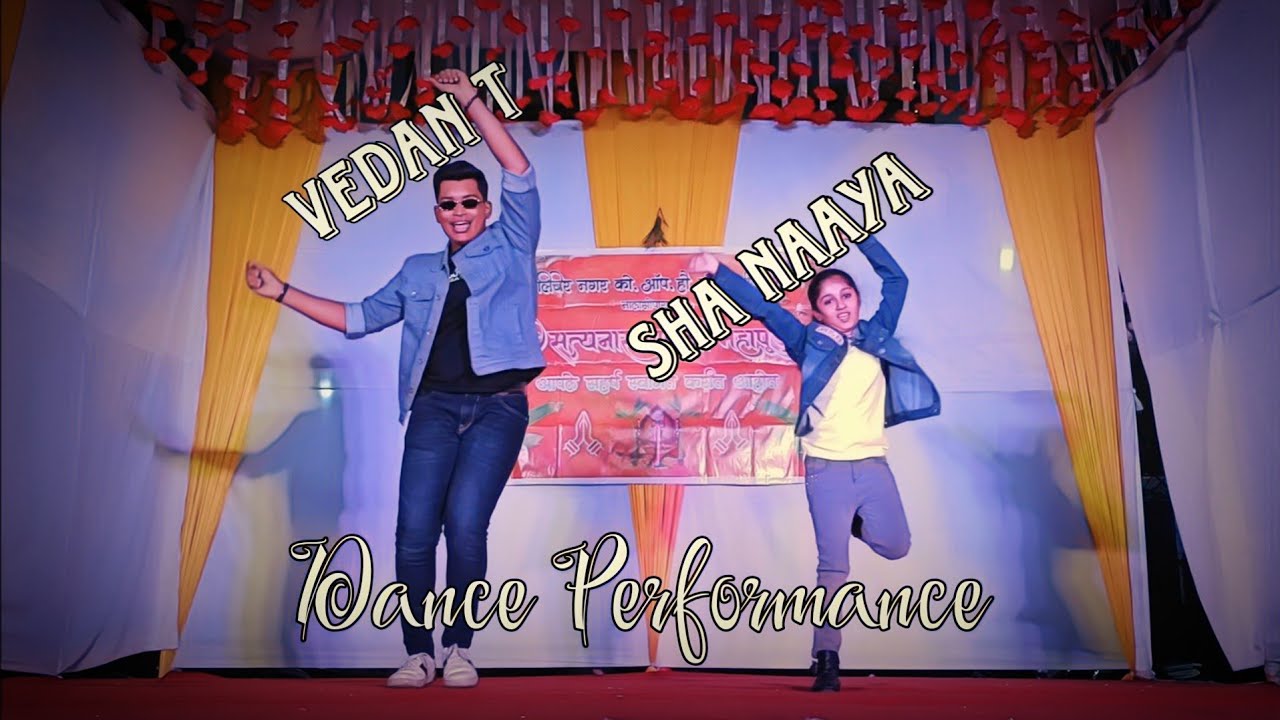 Vedant and Shanaaya | Brother and Sister Special Dance Performance - YouTube