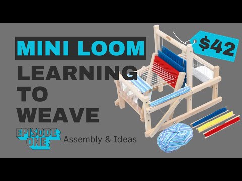 HONEST REVIEW $42 Amazon WEAVING LOOM - Ep.1