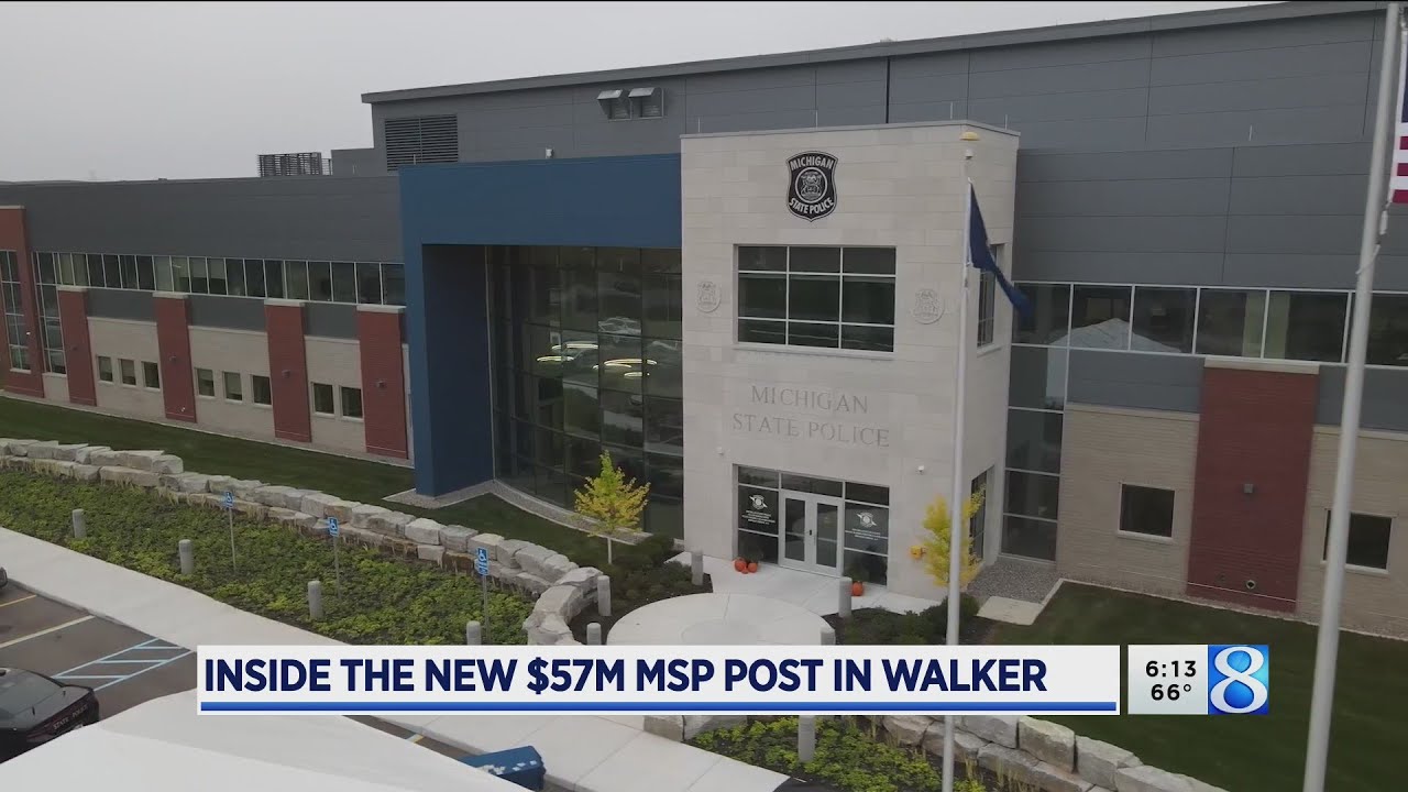 MSP celebrates opening of new facility near Grand Rapids - YouTube