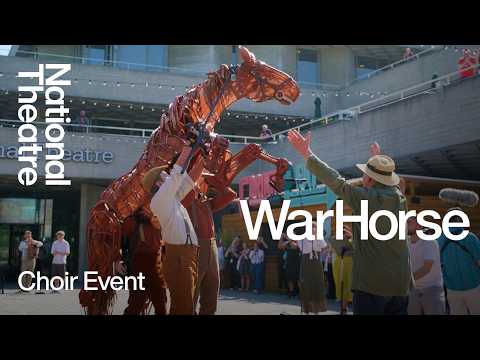 Michael Morpurgo Reunites With Joey the Horse-Puppet | War Horse | National Theatre