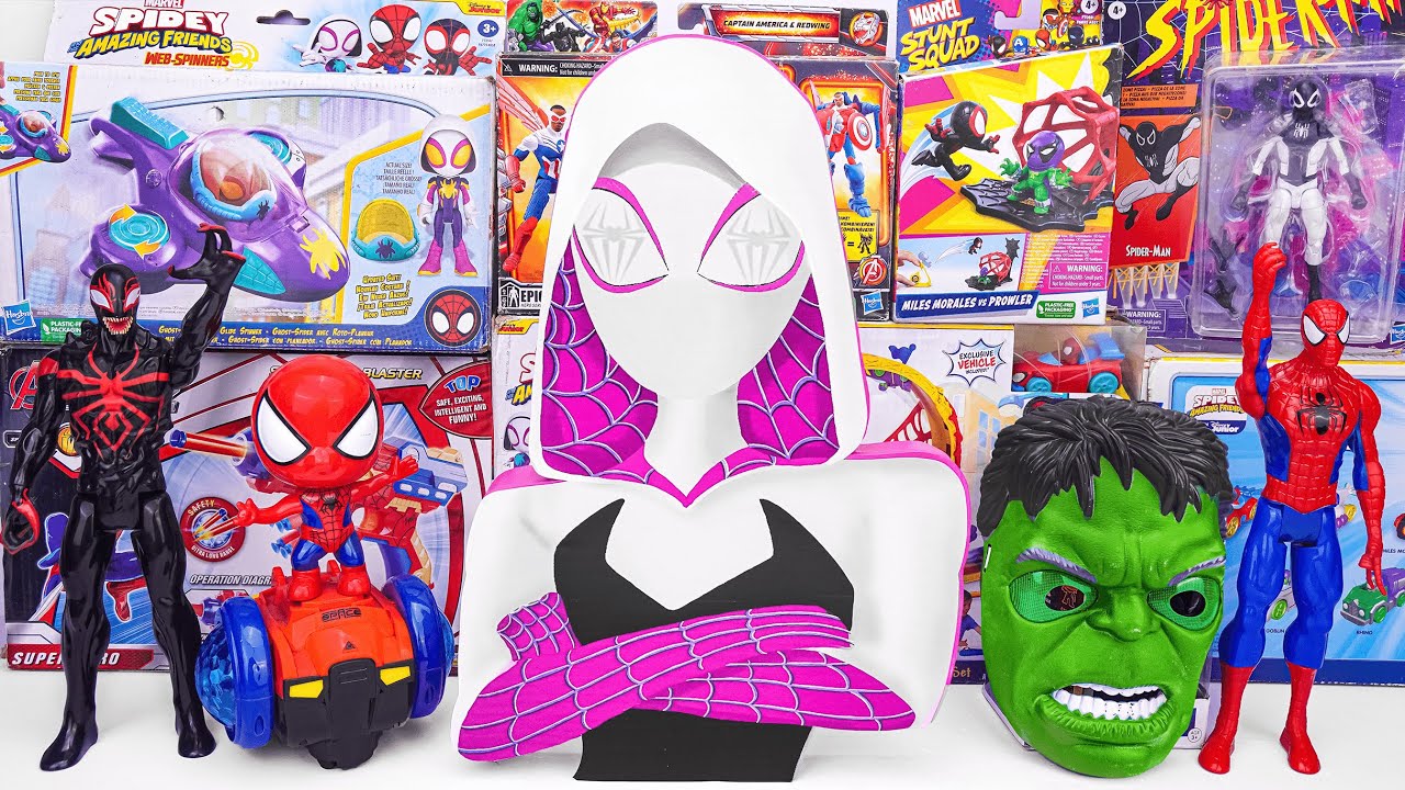 Marvel Spiderman Toys Unboxing Review | Marvel Spiderman Mystery Box ...